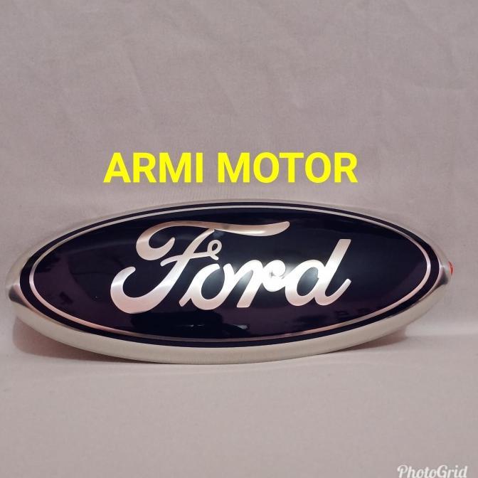 Emblem Ford Grille Depan Ford Fiesta 1.400 cc & 1.600 cc Genuine Part ...