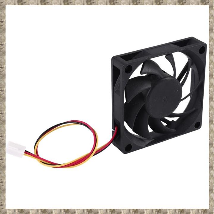 (BFSG) Internal 12V 3 Pin CPU Fan Cooler Fan for PC 70x70x15mm | Lazada PH