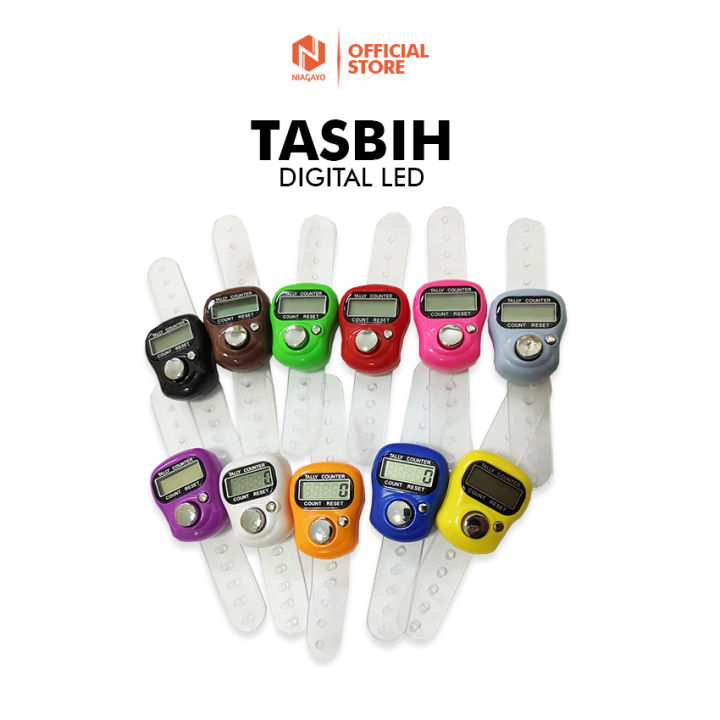Alat Hitung Digital Tasbih / Tasbih Digital / Tasbih digital mini tally ...