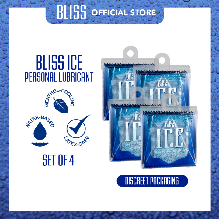 Bliss Ice Lubricant 3's Set of 4 | Lazada PH