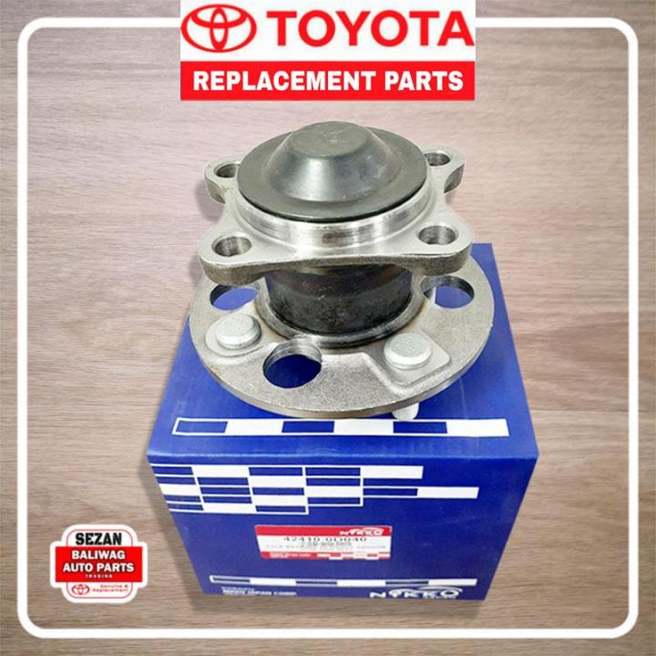 NIKKO JAPAN AXLE BEARING WITHOUT SENSOR YARIS VIOS 2007-2013 42410 ...