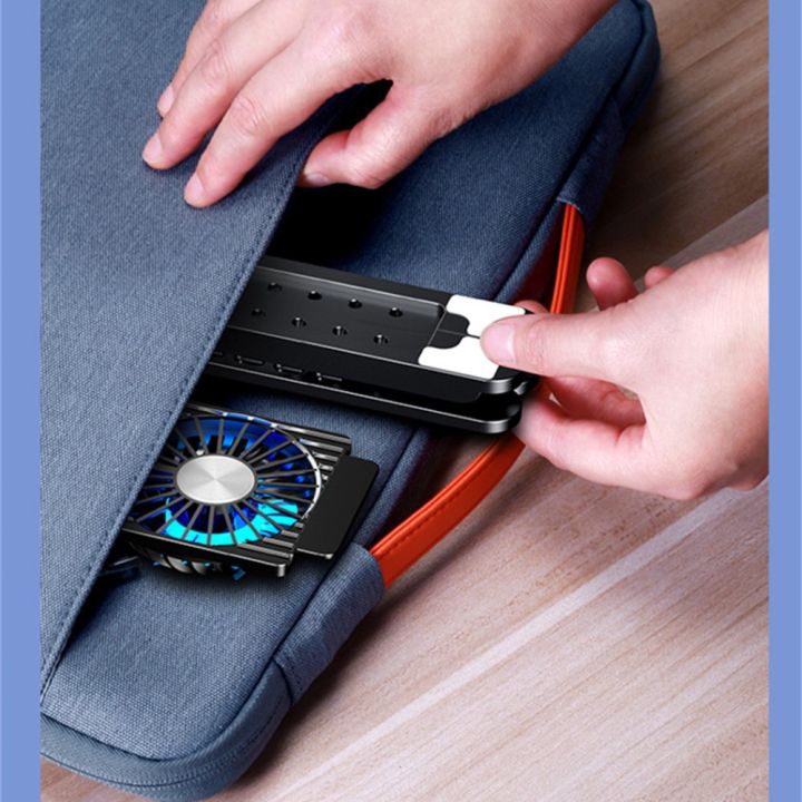 【Local stock】Radiator Laptop Foldable Stand with Fan Silent Fan Stand ...