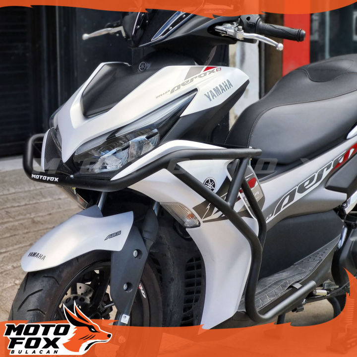 Yamaha Aerox V2 Full / Semi Full Crash Guard - Red Motoshield | Lazada PH