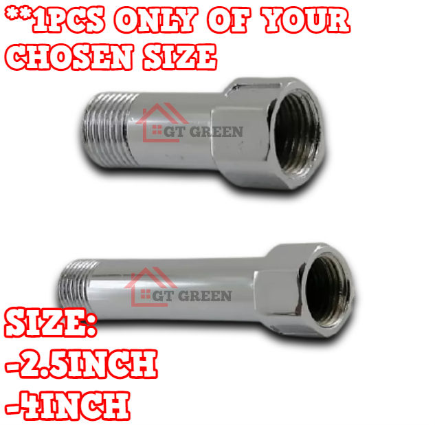 1PCS Faucet Extenders Extension Shower Arm Stainless Steel Faucet ...