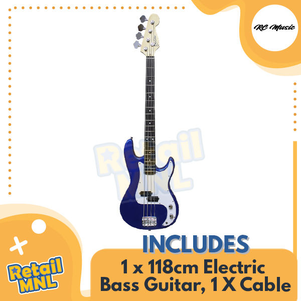 Retailmnl Deviser PB Electric Bass Guitar with Free Cable Music ...