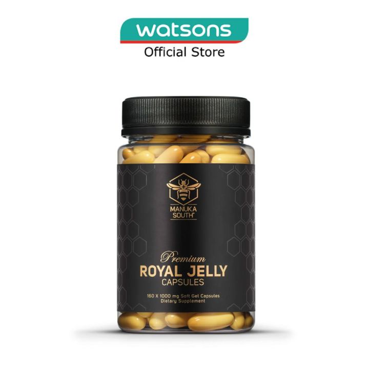 MANUKA SOUTH Premium Royal Jelly Extra Strength 1000mg Dietary ...