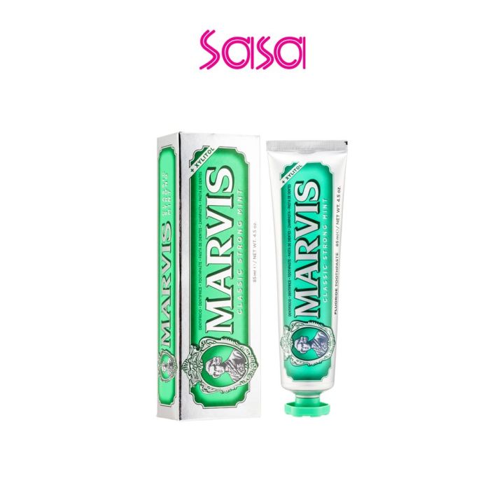Marvis Classic Strong Mint Toothpaste 85ml | Lazada PH