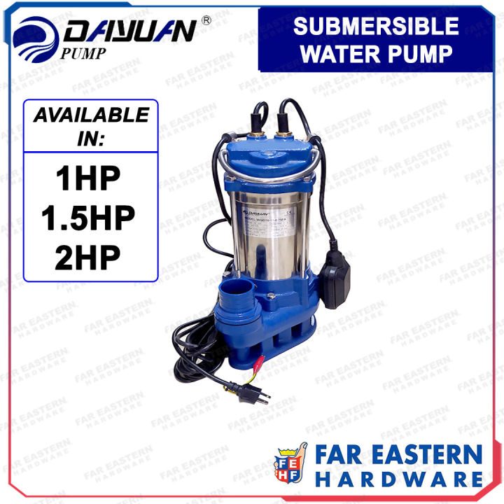 DAYUAN Submersible Sewage Water Pump 1HP 1.5HP 2HP | Lazada PH