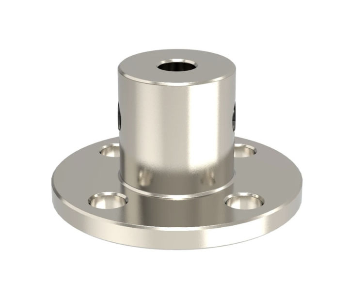 Steel Shaft Hub 4mm to wheel Flange Coupling Bracket roda As Motor DC ...