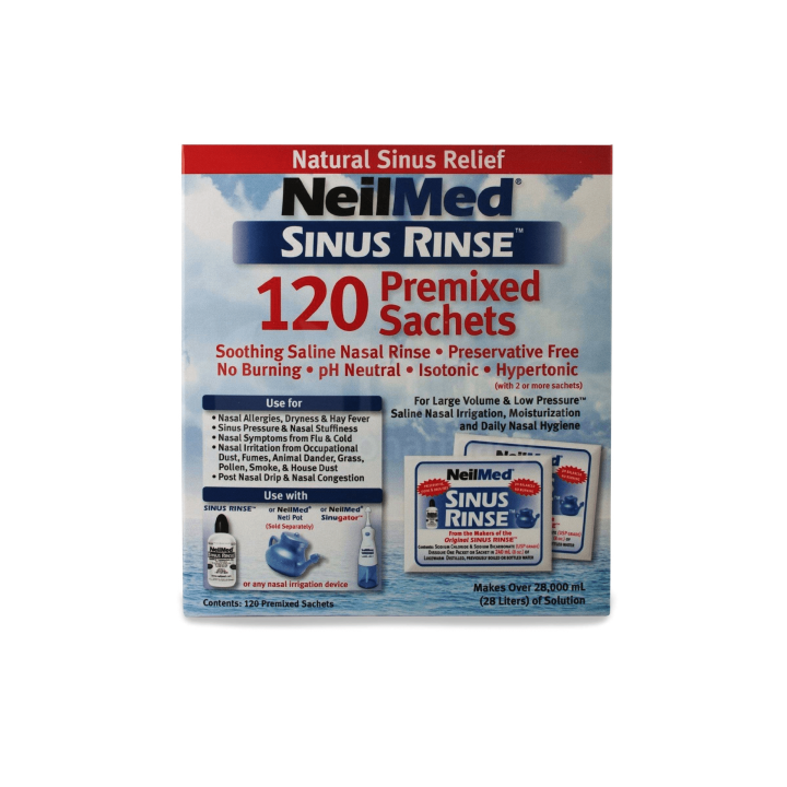 Neilmed Sinus Rinse 120 Premixed SAC (ADULT) 120'S | Lazada