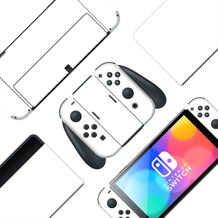 Full Set Protective Stickers for Nintendo Switch OLED Model, Classic ...