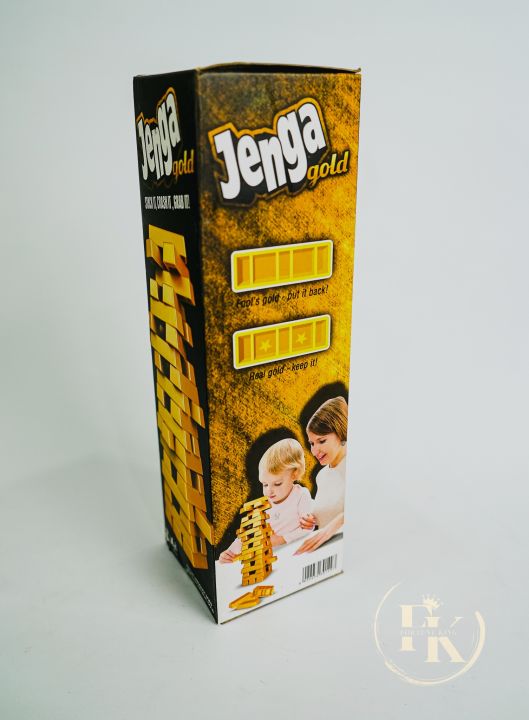 Jenga Gold 54 Golden Jenga Blocks | Lazada PH