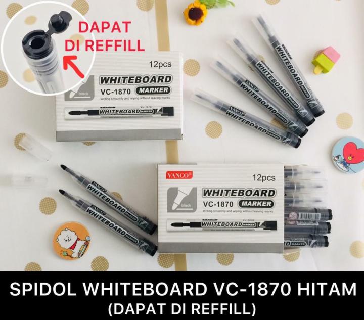 DE ROYALE - VANCO SPIDOL PAPAN TULIS / SPIDOL WHITEBOARD WARNA BIRU ...