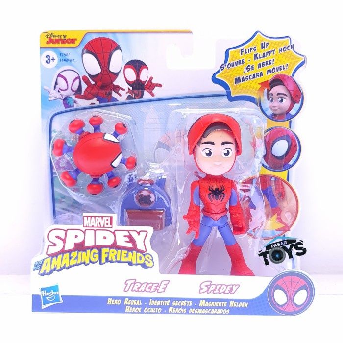 Marvel Spidey and His Amazing Friends Spidey and Trace-E Hero Reveal ...