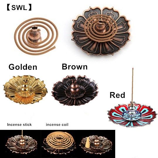 Lotus Incense Stick Incense Burner Home Fragrance Mosquito Coil Holder ...