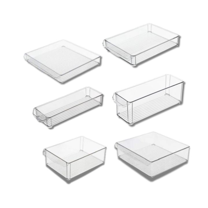 WISEPICK- MULTI-PURPOSE STACKABLE STORAGE ORGANIZER BIN | Lazada PH