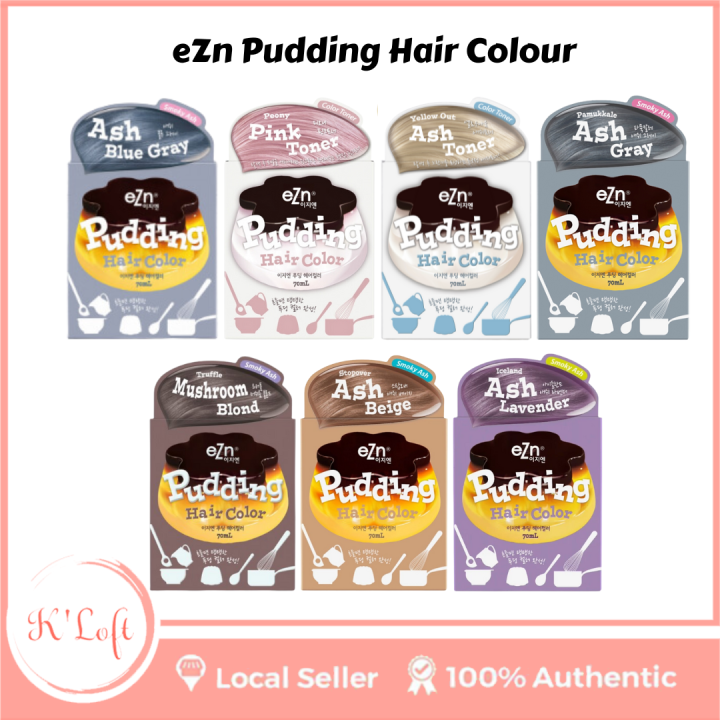 eZn Oliveyoung Korea Shaking Pudding Hair Color 70ml - Kloft | Lazada ...