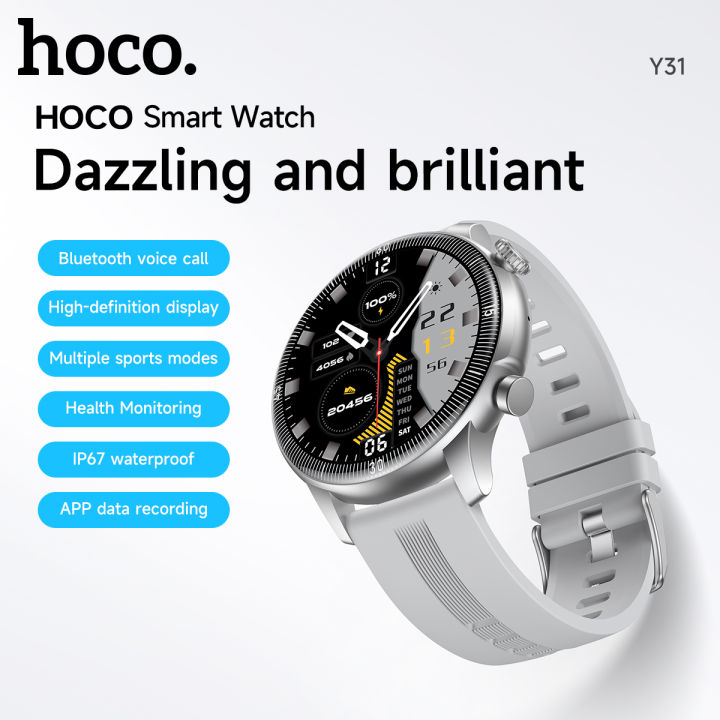 [New]Hoco Y31 Smart Watch 1.46 inche Waterproof IP67 Android&IOS Phone ...