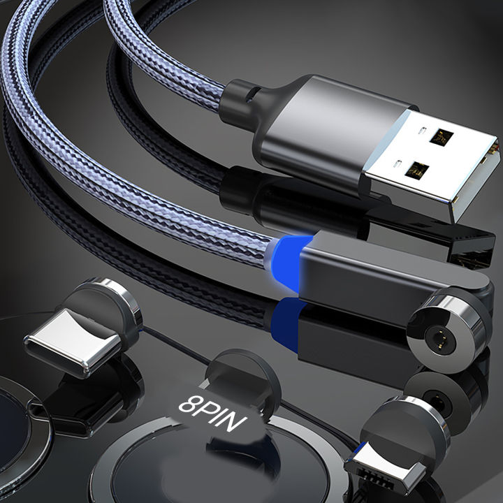 Eguan Cáp dữ liệu 3-Trong-1 Từ Đa-Mục Đích Khuỷu Tay Thiết Kế Xoay ...