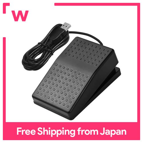 Dot Model】Footswitch USB Programmable Quiet PC Foot Pedal Shortcut Key ...