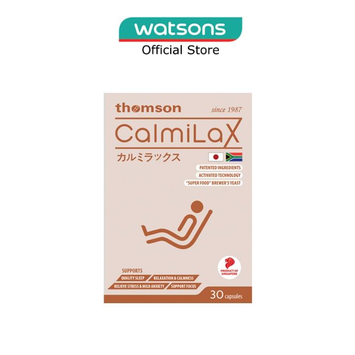 THOMSON CalmiLax Capsule (To Improve Sleep Quality by Promoting ...