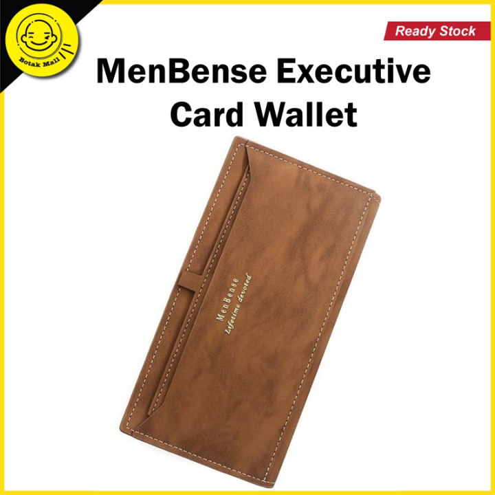 [BATAKMALL KL READY STOCK]Men Letter Graphic Long Wallet Fashion Men's ...