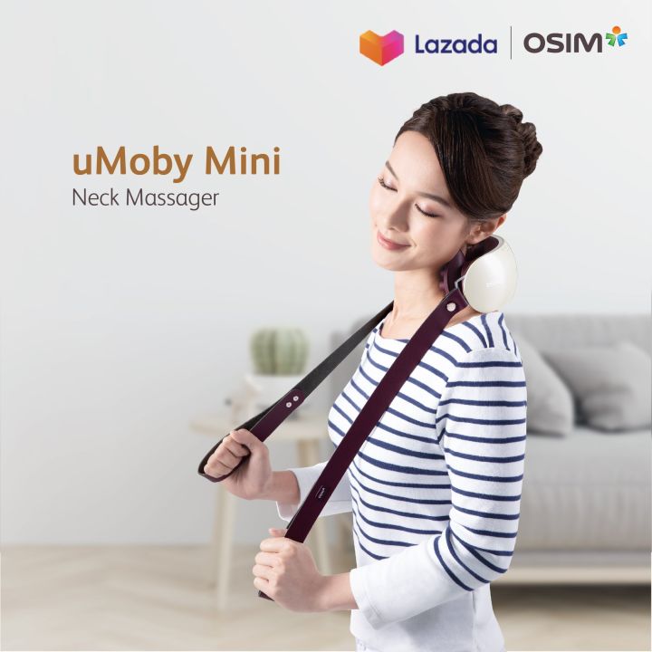 OSIM uMoby Mini - Neck and Shoulder Massager - Portable massager ...