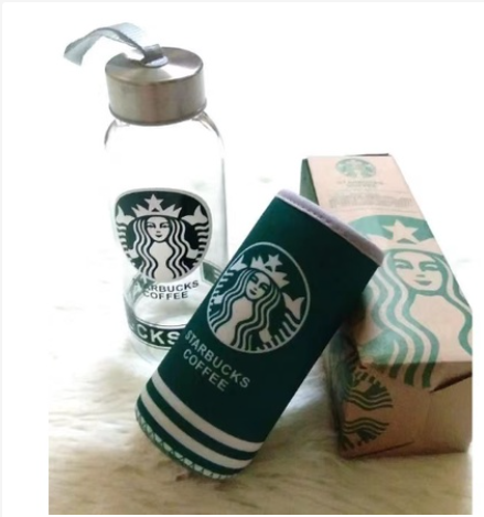 Botol Minum Kaca Starbucks - Tumbler Starbucks 300 ml | Lazada Indonesia