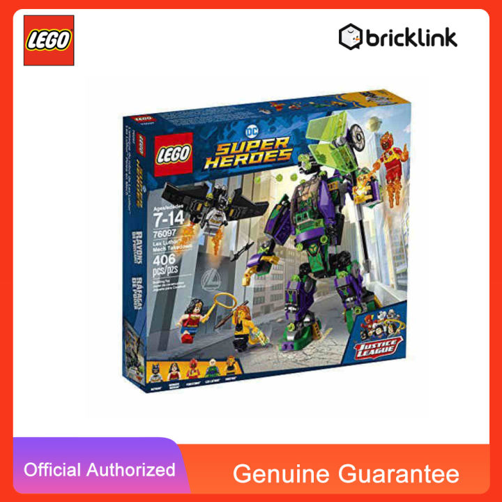 [BrickLink] LEGO DC Super Heroes Lex Luthor Mech Takedown 76097 ...