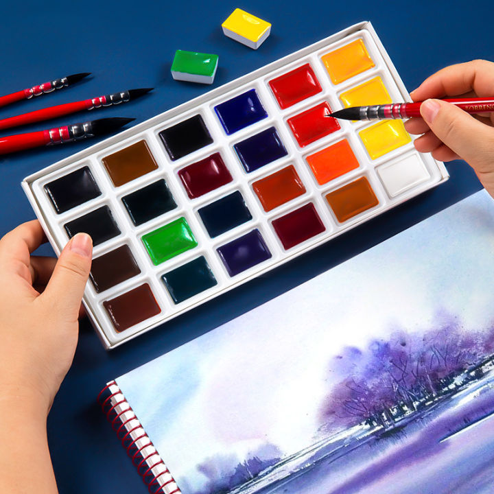 Russian White Nights 12/16/24/36 Colors Solid Watercolor Paints set ...