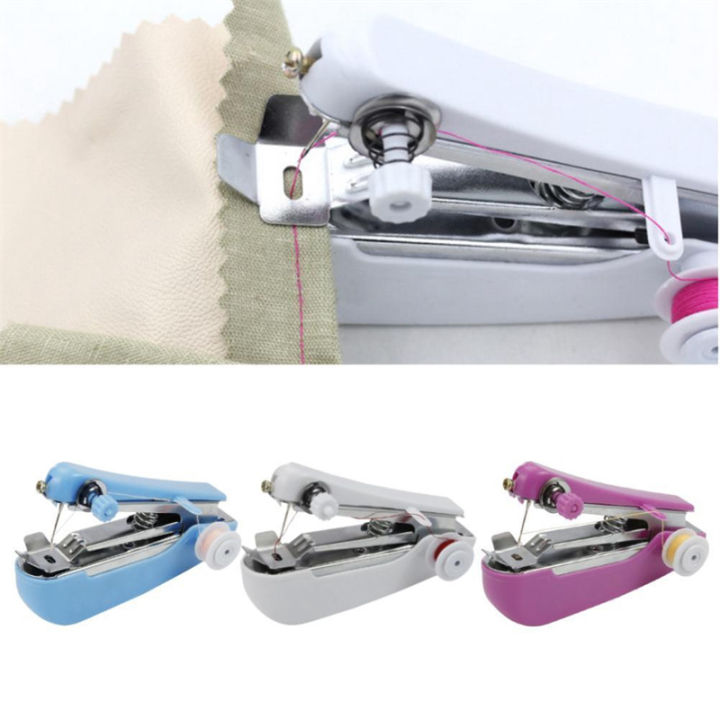 Portable Mini Manual Sewing Machine Handheld Sewing Machine Is Easy To ...