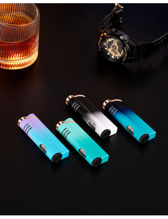 FAMILIFE Clear Gas Capacity Level Lighter Straight Flame Refillable ...