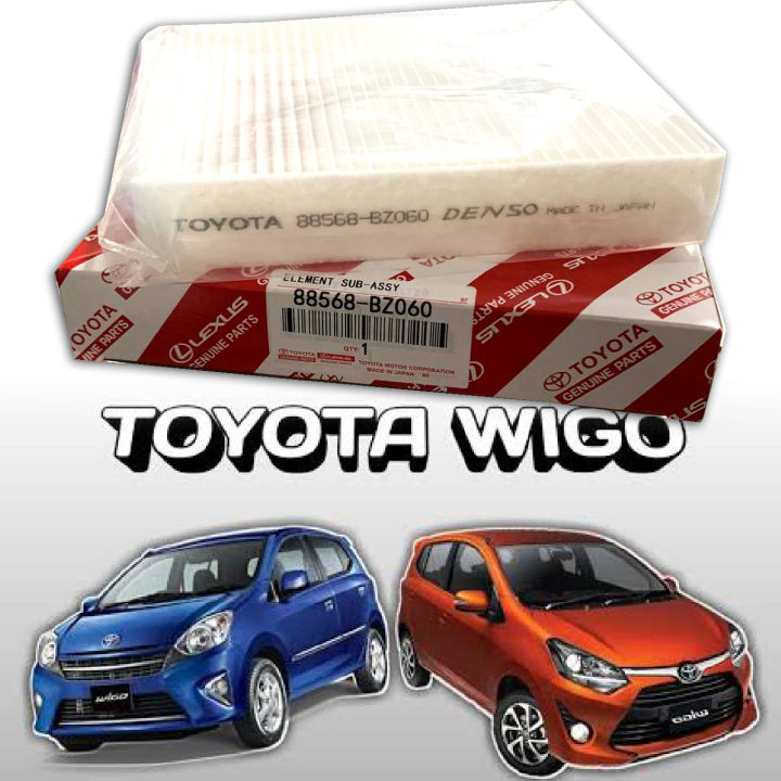 88568-BZ060 TOYOTA WIGO OEM Genuine Parts Cabin Filter Aircon Clean ...