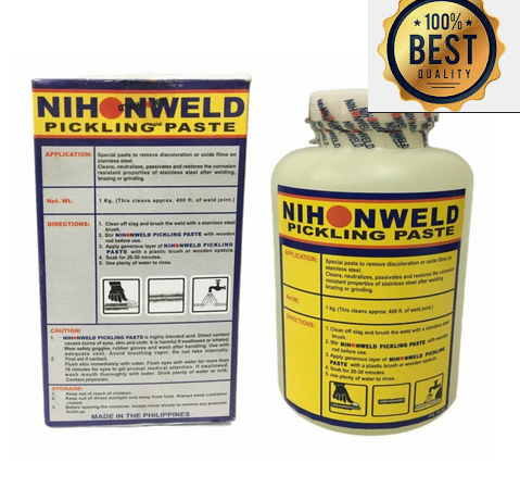 Nihon Tigkleen Paste For Stainless Steel Heat Stain Remover / Pickling ...