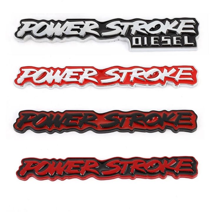 POWER STROKE Diesel emblem Powerstroke logo for Ford Ranger Excursion ...