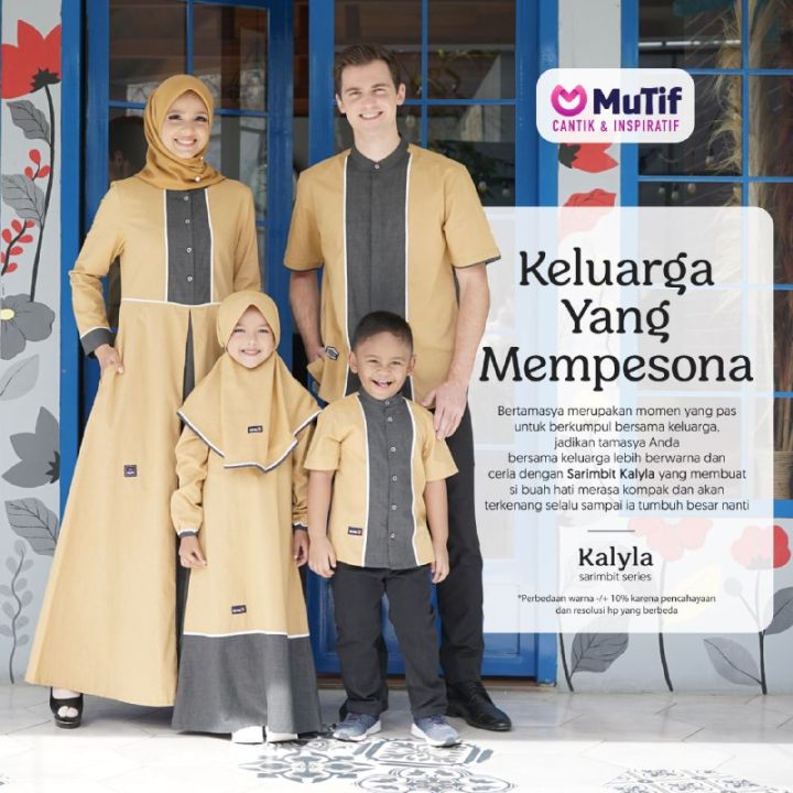 MUTIF | SARIMBIT MUTIF | Sarimbit Kalyla Honey Yellow - Black Forged ...