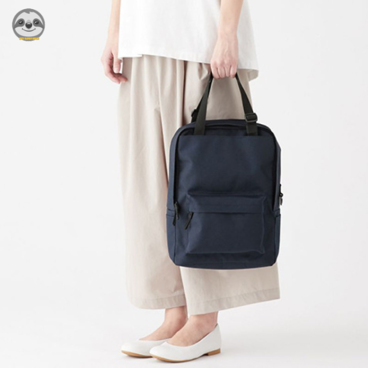 【Ready Stock】Japanese Muji Style / Portable Backpack / Nylon knapsack ...