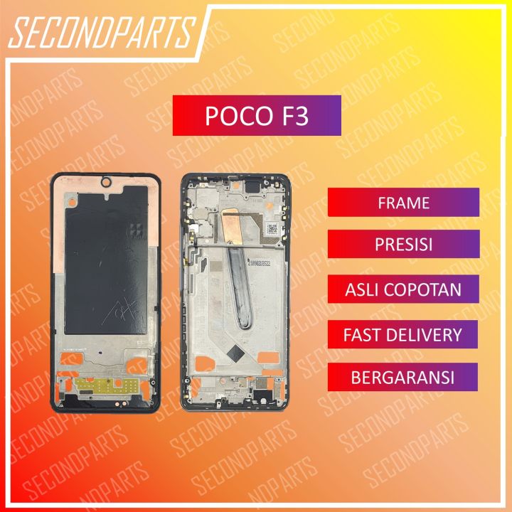 FRAME MIDDLE TULANG RANGKA LCD POCOPHONE POCO F3 ORIGINAL COPOTAN ...