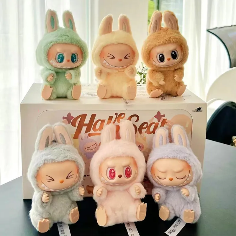 A.N.A Labubu V1 Doll Popmart Doll Labubu Exciting Macarons Monster ...