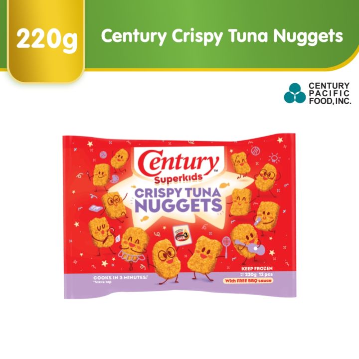 Century Superkids Crispy Tuna Nuggets 220g | Lazada PH
