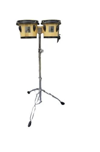 กลองบองโก้ สีไม้ ยี่ห้อ Triplesix รุ่น BG-210 พร้อมขาตั้งอย่างดี ...