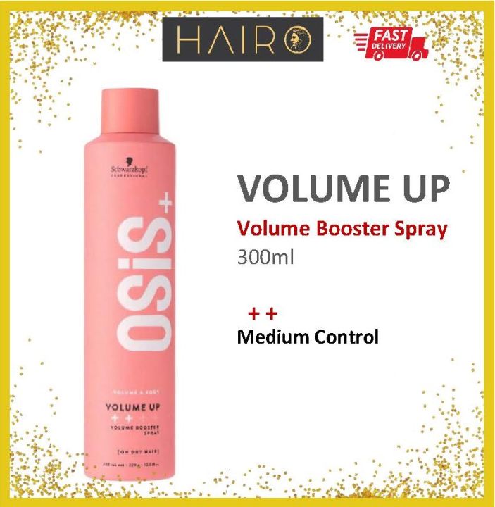 Schwarzkopf Osis+ Volume Up - Volume Booster Spray 300ml | Lazada