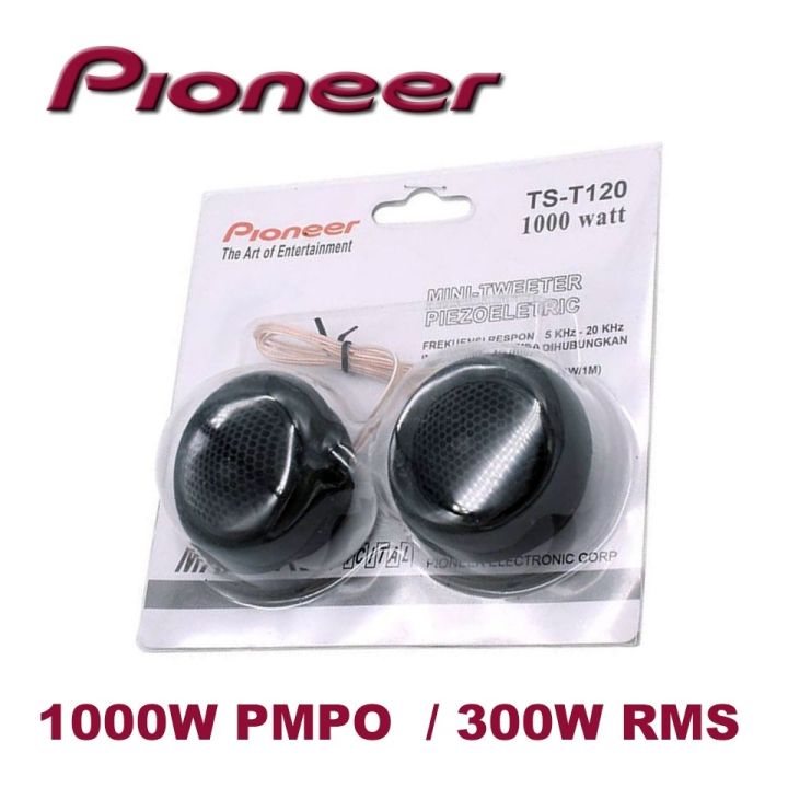 Pioneer Tweeters 1000W PMPO 300W RMS TS T120 Lazada PH Pioneer Tweeters 1000W PMPO 300W RMS TS T120 Lazada PH