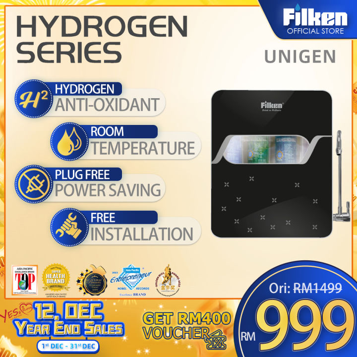 [INSTALLATION] Filken Unigen Hydrogen Indoor Water Dispenser | READY ...