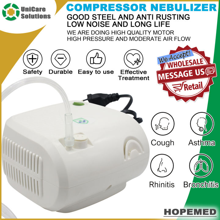 ElderSupport HOPEMED-8001 Ultra Compressor Nebulizer Inhalator with ...