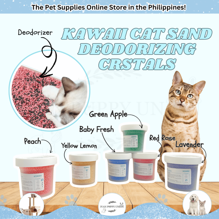 KAWAII Cat Litter Deodorizer Crystals for Odor Control | Lazada PH