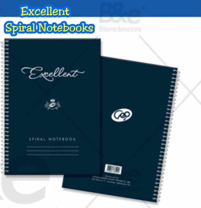 EXCELLENT SPIRAL NOTEBOOK 80LVS | Lazada PH