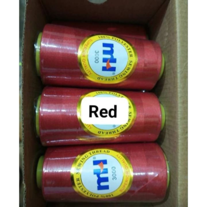 Sinulid MH Brand For sewing machine sold per cone (3,000 meter in 1 ...