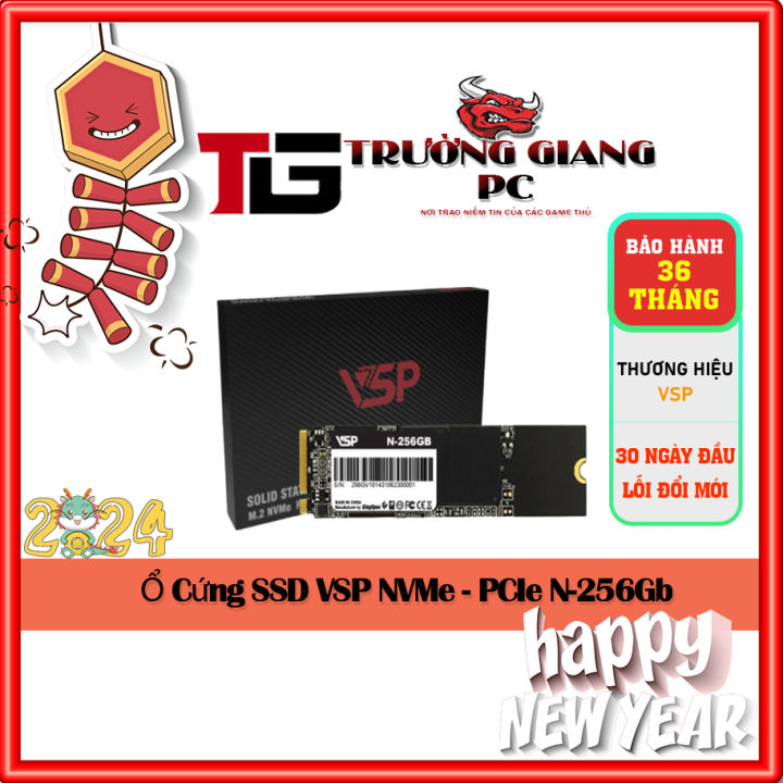 Ổ cứng SSD VSP N-256GB | 256GB, M.2 PCIe, Gen 3x4 NVMe | Lazada.vn