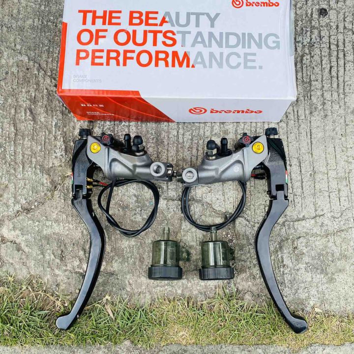 MASTER BRAKE LEVER SET Brembo CORSA CORTA Dual Tank - Nmax, ADV, PCX ...